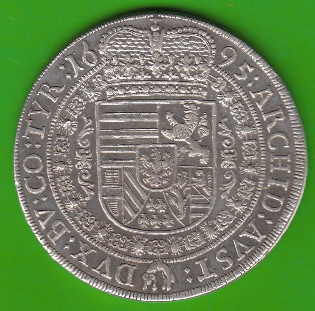 Habsburg RDR Taler 1695 Hall good vz pretty nswleipzig | eBay