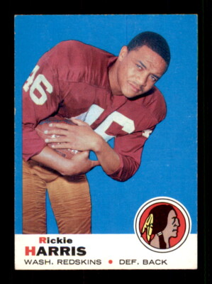 1969 Topps #23 Rickie Harris - Crease Free | eBay