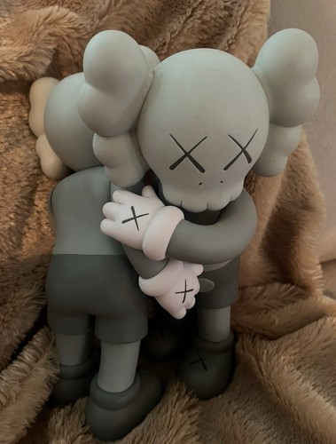 KAWS Together Vinyl Figure Grey Color 2018 Medicom China (No Box) 100% ...