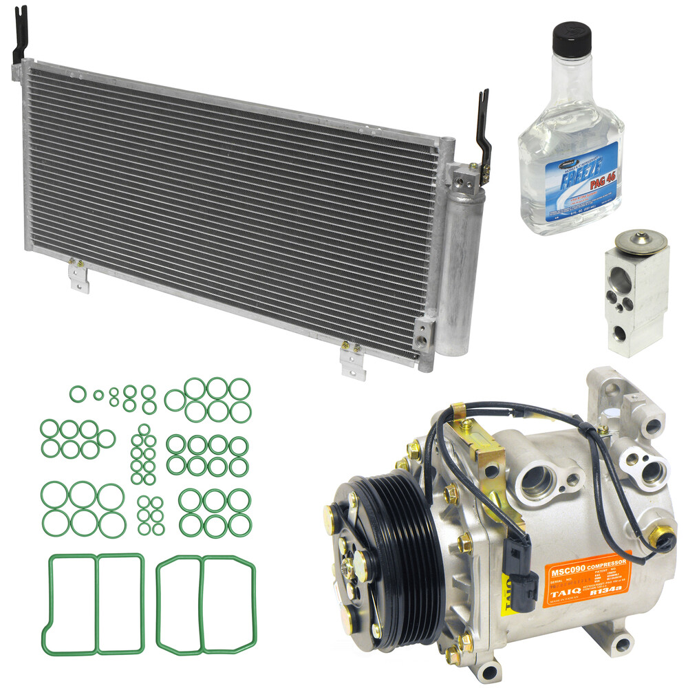A/C Compressor Kit-GS, VIN: F, Eng Code: 4G69 UAC fits 06-08 Eclipse 2 ...