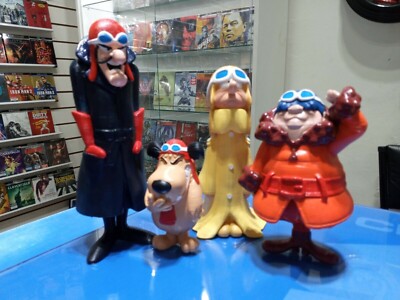 FIGURE PLANE FLlYING MACHINES Wacky Races Complete ! Look !!! | eBay