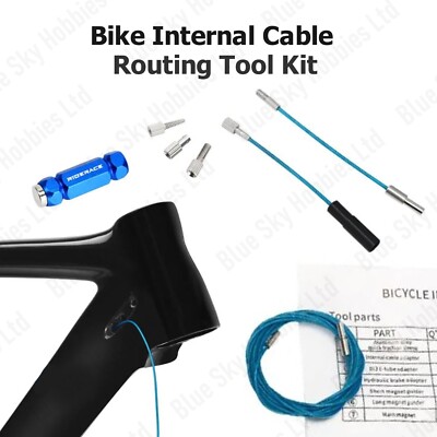 MTB Bike Internal Cable Routing Tool Kit Bicycle Magnet Inner Cable ...