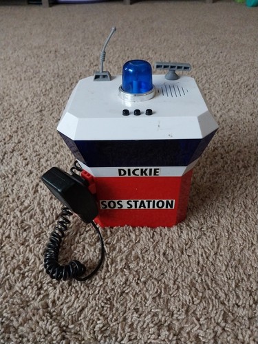 Vintage Dickie Station Germany SOS Station Tower Toy | eBay