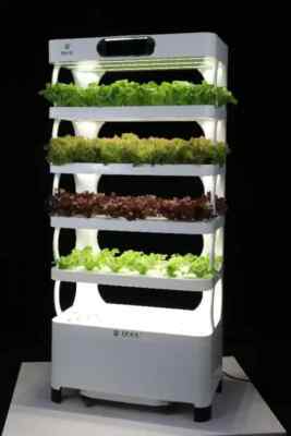 Hydroponic Indoor Smart Growing Systems with 157 pots, Grow Lights Kit ...