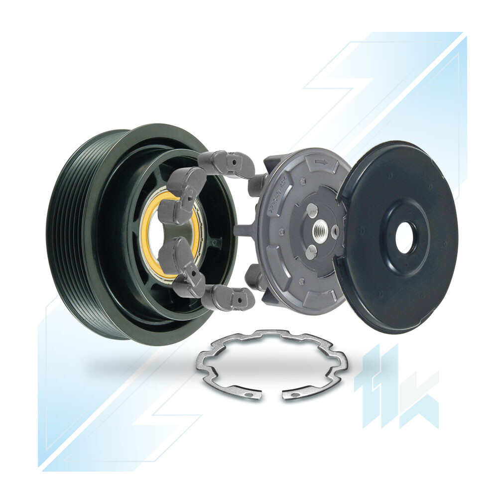 A/C Compressor Clutch for Porsche Panamera 970 3.6 4.8 4.8 Turbo ...