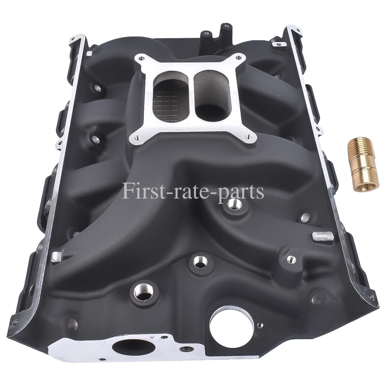 Black Aluminum Dual Plane for Ford FE Intake Manifold 390 406 410 427 ...
