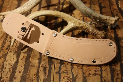 THICK Leather {GREEN RIVER/OLD-HICKORY/CASE} skinning knife sheath-USA ...