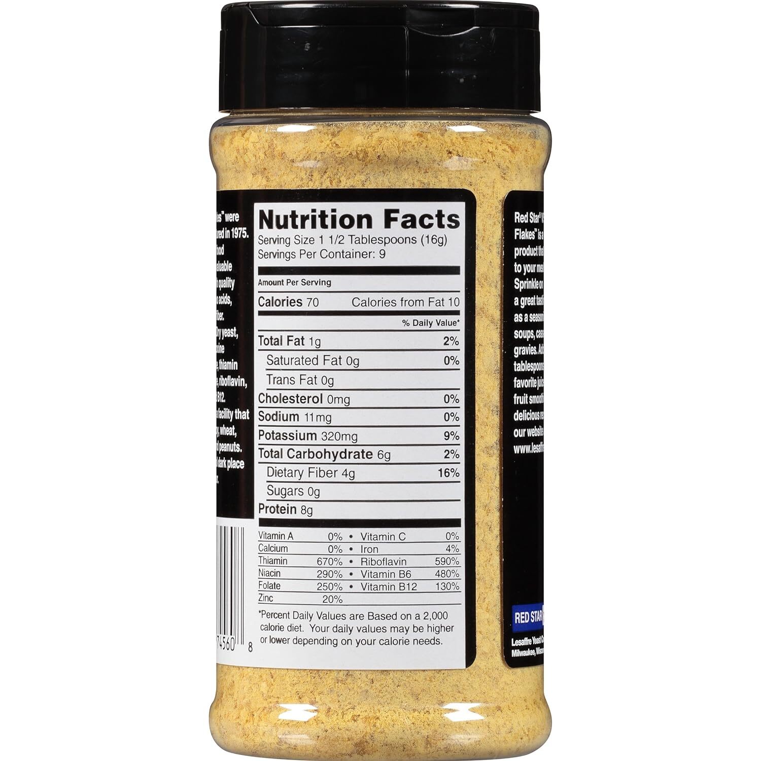 Red Star Nutritional Yeast Flakes Savory Flavor 5 Oz Pack Of 1 | eBay