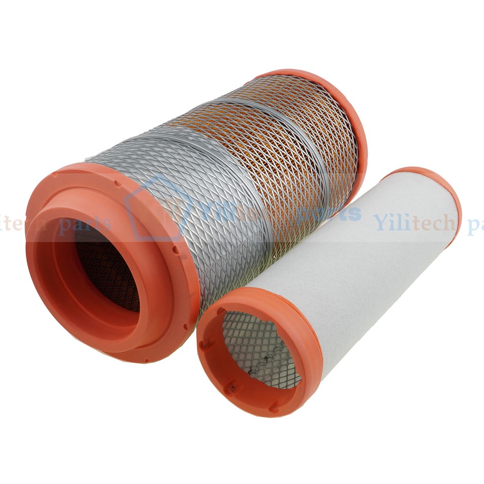 Air Filter Kit 87344135 87344136 For New Holland TS90 TS120 TS6020 ...