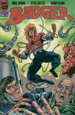 Badger #61 NM- 9.2 1990 Steven Butler Cover | eBay