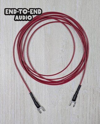 Turntable Ground Wire | 18 AWG Premium Copper Wire w/ Spade | eBay