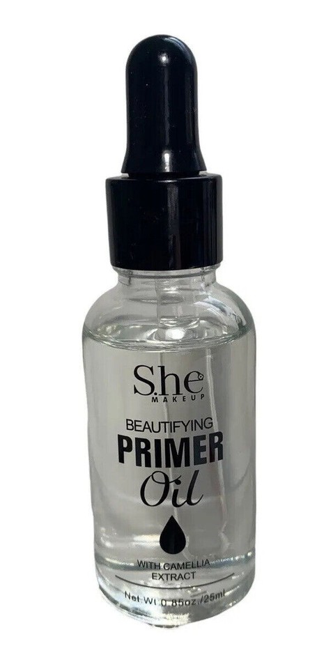 Primer She Make Up Beautifying Hydra Moist&Bright Face Oil Primer With ...