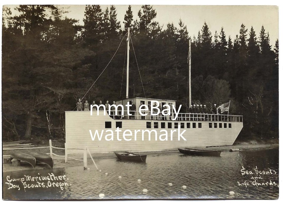 (1928) Boy Scouts Camp Meriwether Photo Lot of 22 - Historic, Oregon ...