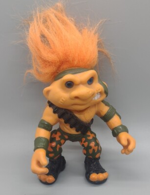 1992 Hasbro Battle Trolls Sgt Troll 5" Vintage Action Figure | eBay