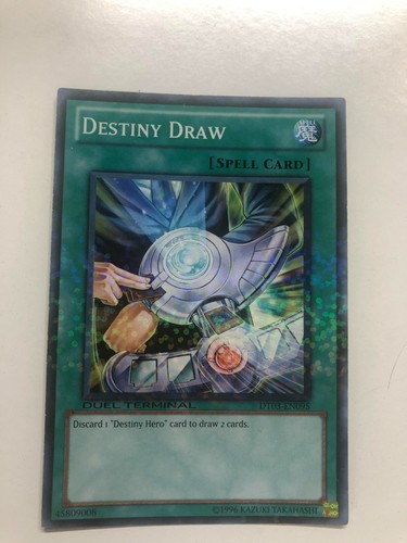 USA Seller Yugioh Destiny Draw DT03-EN095 Duel Terminal VLP | eBay