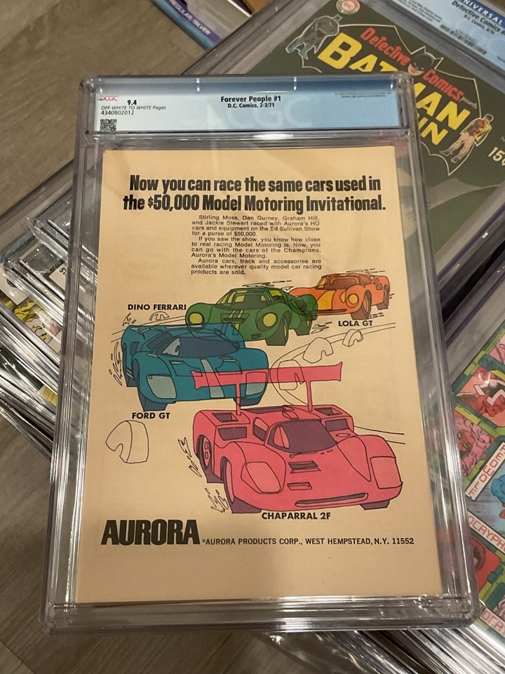 Forever People #1 CGC 9.4 First Full Appearance Darkseid | eBay