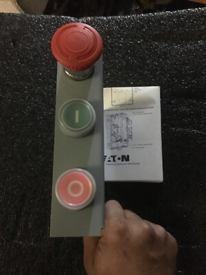 REMPLACEMENT EATON COVER CONTROL KIT START STOP EMERG STOP BUTTON. | eBay