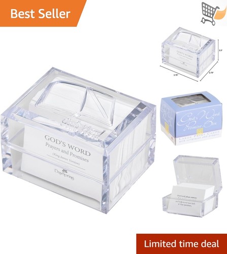 God's Word Promise Box with Scripture Prayers KJV Large Print Cards ...
