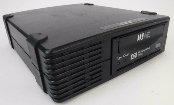 HP StorageWorks DAT 40 Brsla-05s1-ac 4mm DDS 4 External Tape Drive Scis ...