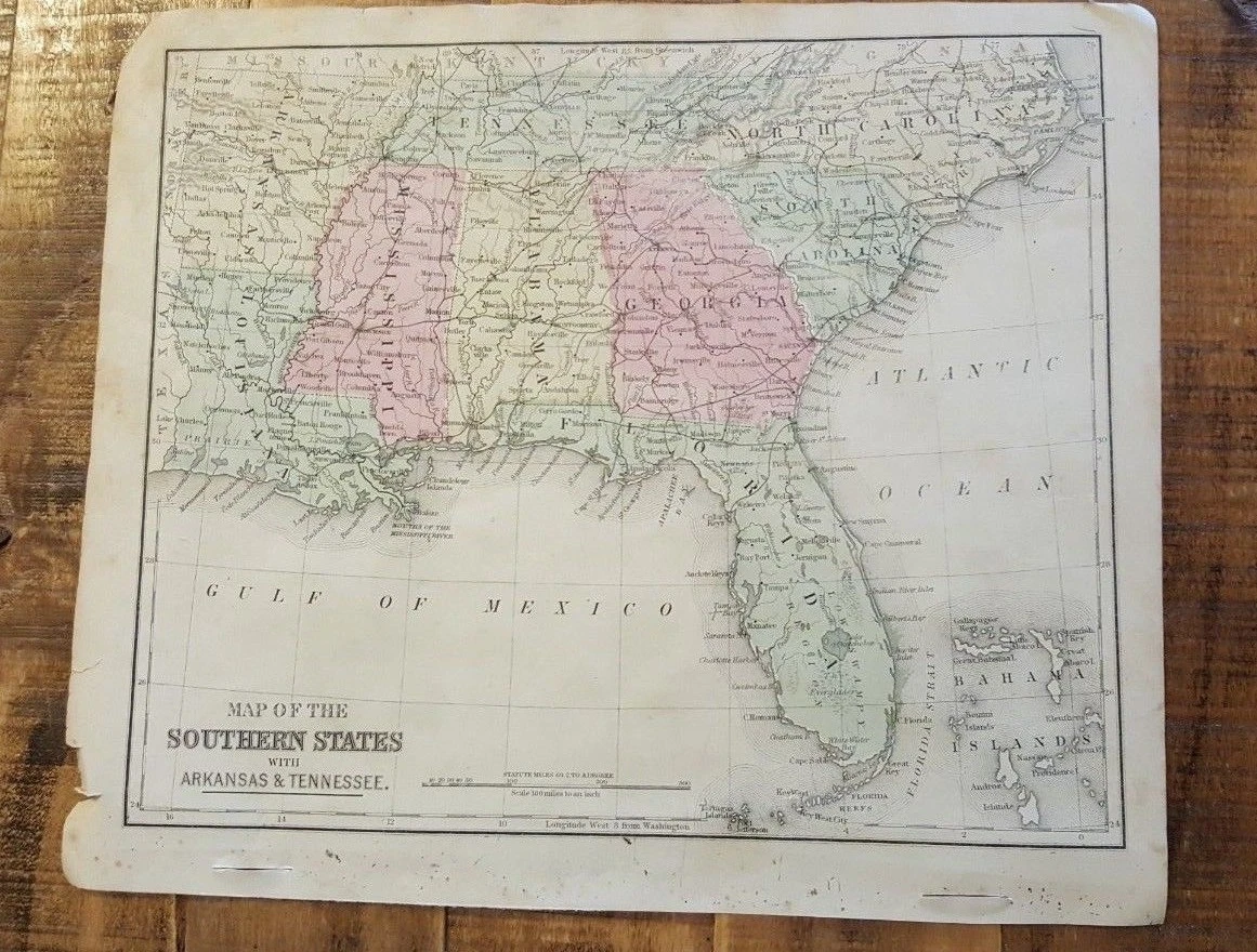 Southeastern Us Map