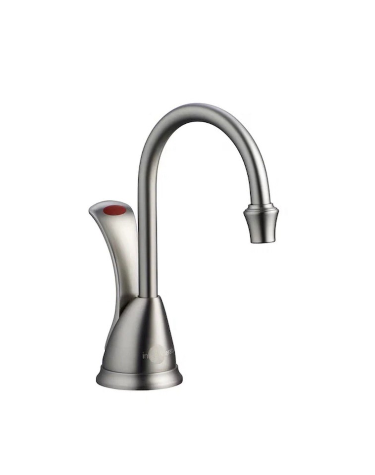 NEW InSinkErator 45053B Satin Nickel Faucet Only H-Wave-SN Works w/all ...