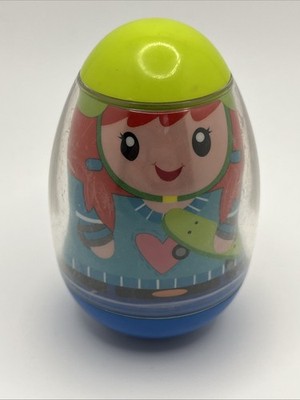 Playskool Weebles Weeble Wobble 2009 Redhead Skateboard Girl - Hasbro ...