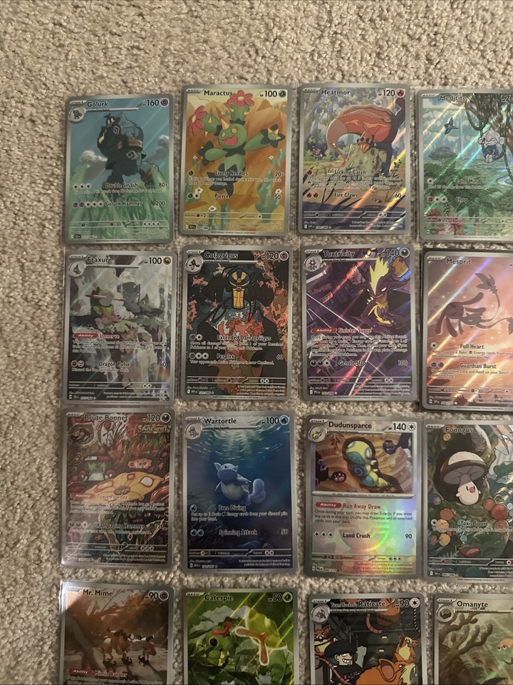 25 Card Pokemon Lot, Illustration Rare Special Illustration Rare Master ...