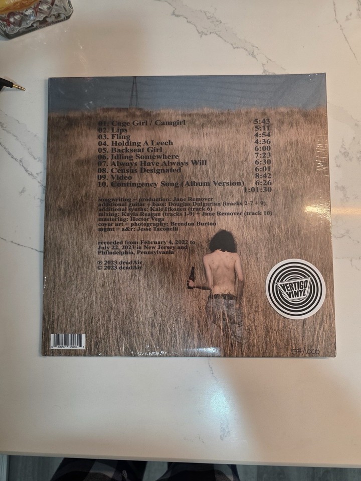 VV Exclusive Jane Remover Census Designated Marble Vinyl Signed IN HAND ...