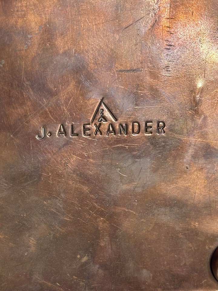 J. Alexander Handcrafted Copper & Nickel Silver Snowflake Trinket Box 5 ...