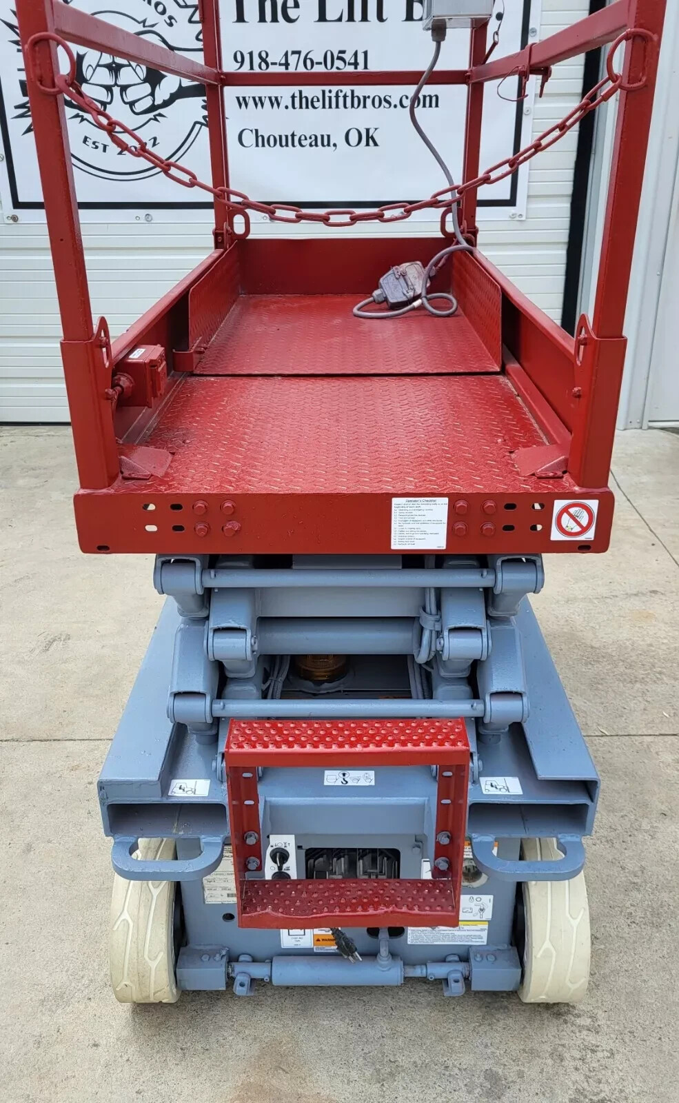 Refurbished Skyjack SJIII 3219 19' Electric Scissor Lift Aerial Lift ...