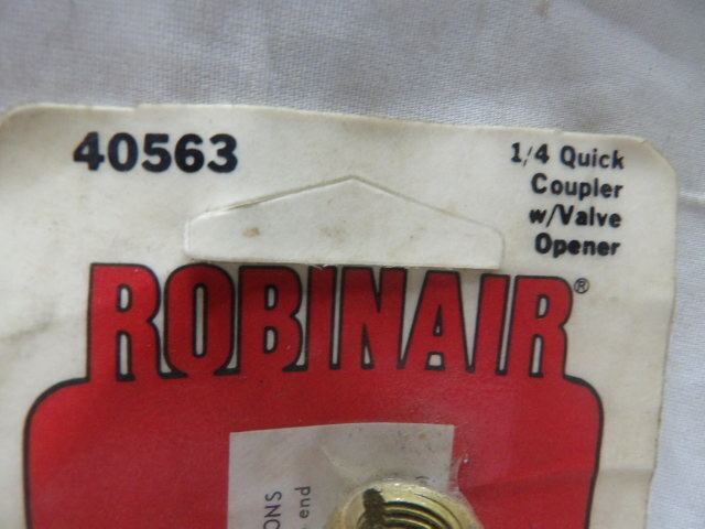 Robinair 1/4 Quick Coupler #40563 | eBay