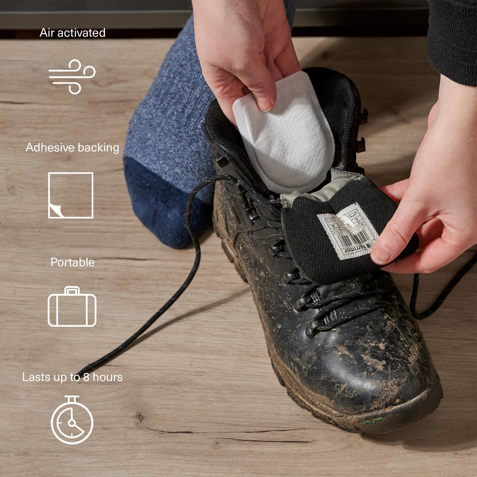 80 Toe Foot Warmers (40 Packs), for Shoes, Boots, Outdoors, Hiking ...