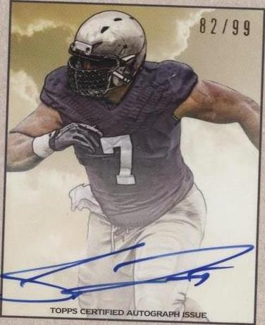 2014 Bowman - 1950 Bowman Mini Rookies Autographs Stephon Tuitt #53 /99 ...