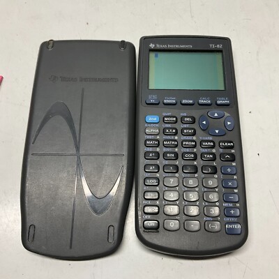 Texas Instruments TI-82 Gray Graphing Calculator Tested and Working | eBay