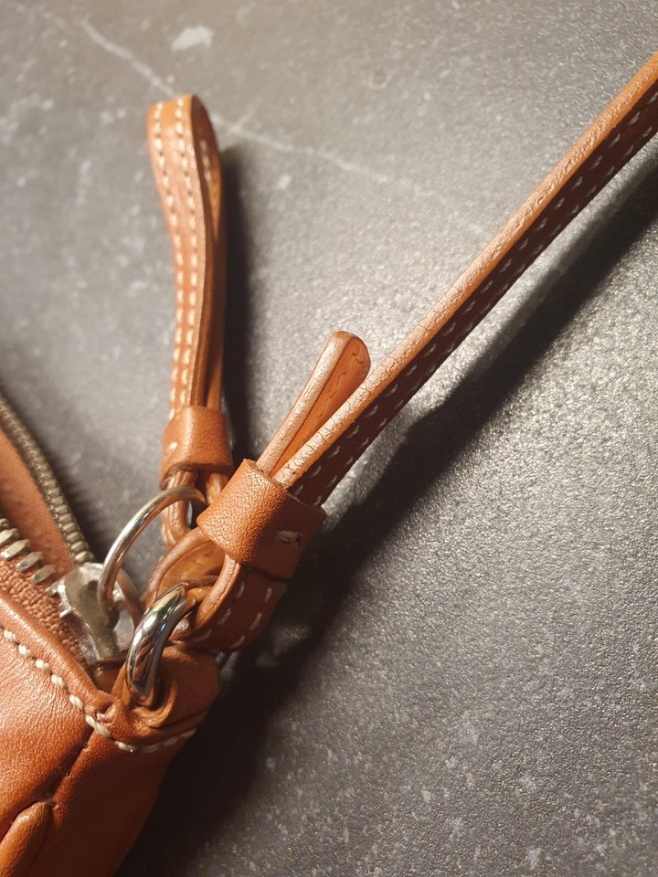 Coach 7578 Crossbody Shoulder Bag Purse British Tan Leather 9x6" Small ...