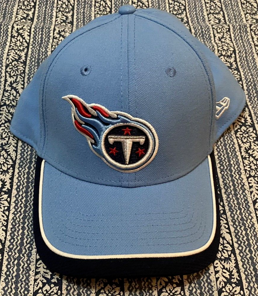 Authentic NFL Tennessee Titans light blue new era size m/l flex fit hat ...