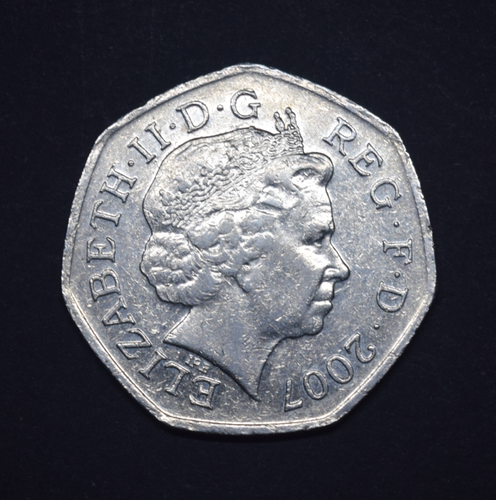RARE SCOUT 50p PENCE BE PREPARED COIN 1907-2007 CIRCULATED BUT GOOD ...