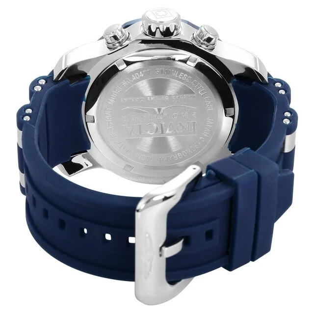 Invicta Pro Diver Men's 48mm Quartz Chronograph Watch, Blue/Silver New ...