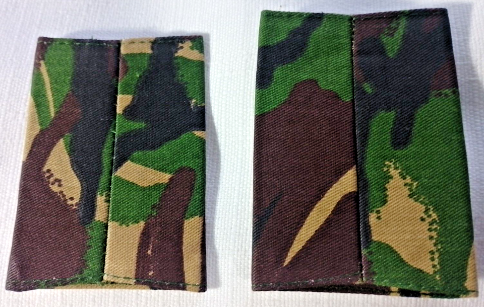 2 rank slides - LANCE-CORPORAL - DPM CAMOUFLAGUE COMBAT 95 UNIFORM ...