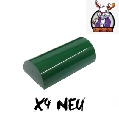 Lego® 4x 2x4 Slope Curved Double Groove Dark Green Grün 6192b Neu | eBay.de