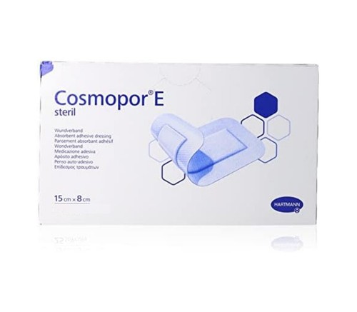 Adhesive Dressing Cosmopor E Sterile 15 x 8 cm Health Bandage Gauze ...