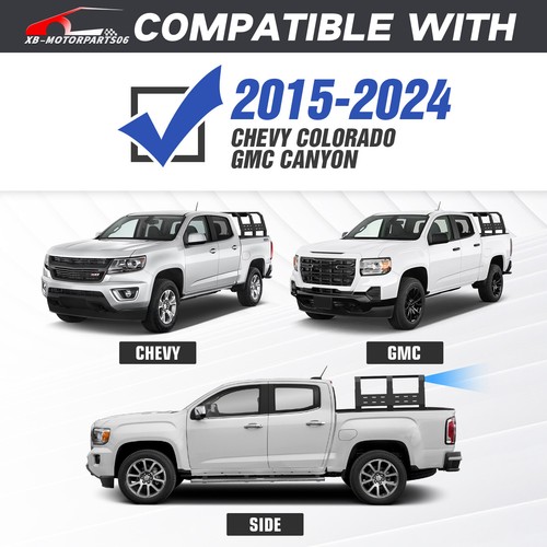 23" High Overland Bed Racks For 2015-2024 Chevy Chevrolet Colorado ...