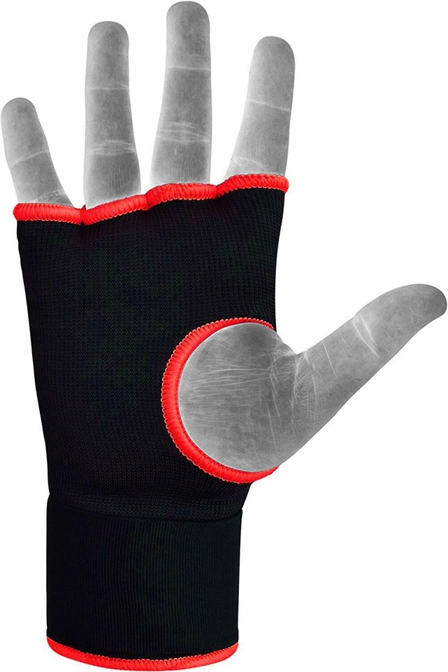 Inner Hand Wraps Gloves Boxing Fist Padded Bandages MMA Gel Strap Mitts ...