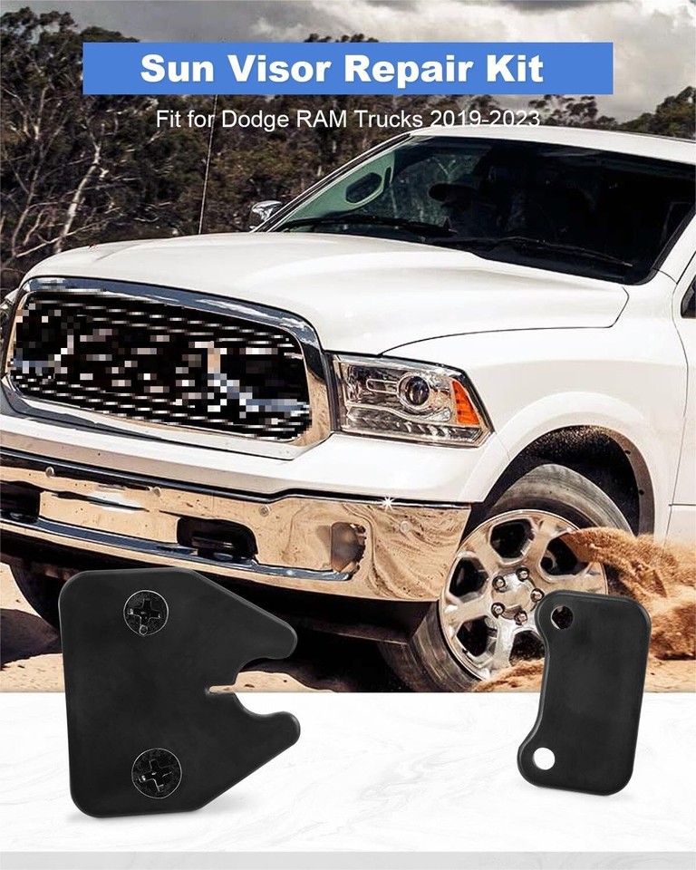 Sun Visor Repair Kit Fit for Dodge RAM 1500 Trucks 2019 2020 2021 2022 ...