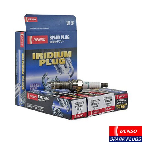 New Set of 4 Denso Iridium Long Life Spark Plugs SXU22HCR11S / 3461 | eBay
