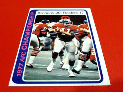 1978 TOPPS 1977 AFC CHAMPIONSHIP # 167 NM / MINT OR BETTER !! | eBay