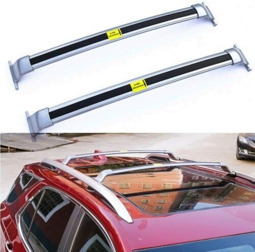 2Pcs Aluminum Roof Rail Rack Cross Bar Crossbar Fits for Buick Enclave ...