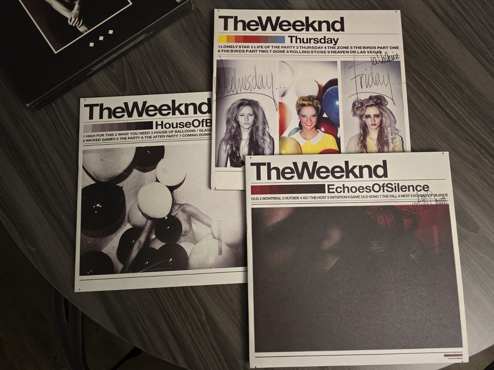The Weeknd - Trilogy Vinyl Box Set 2nd Pressing 6/1000 SUPER RARE, MINT ...