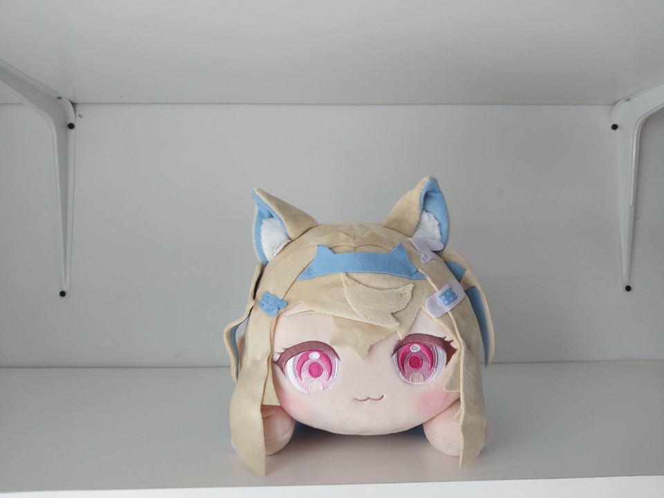 Hololive x Round 1 Collab Exclusive FUWAMOCO 14.1IN Plush Toy Flying ...