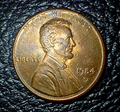 1984 D Lincoln Memorial Cent Doubled Ear Coin | eBay
